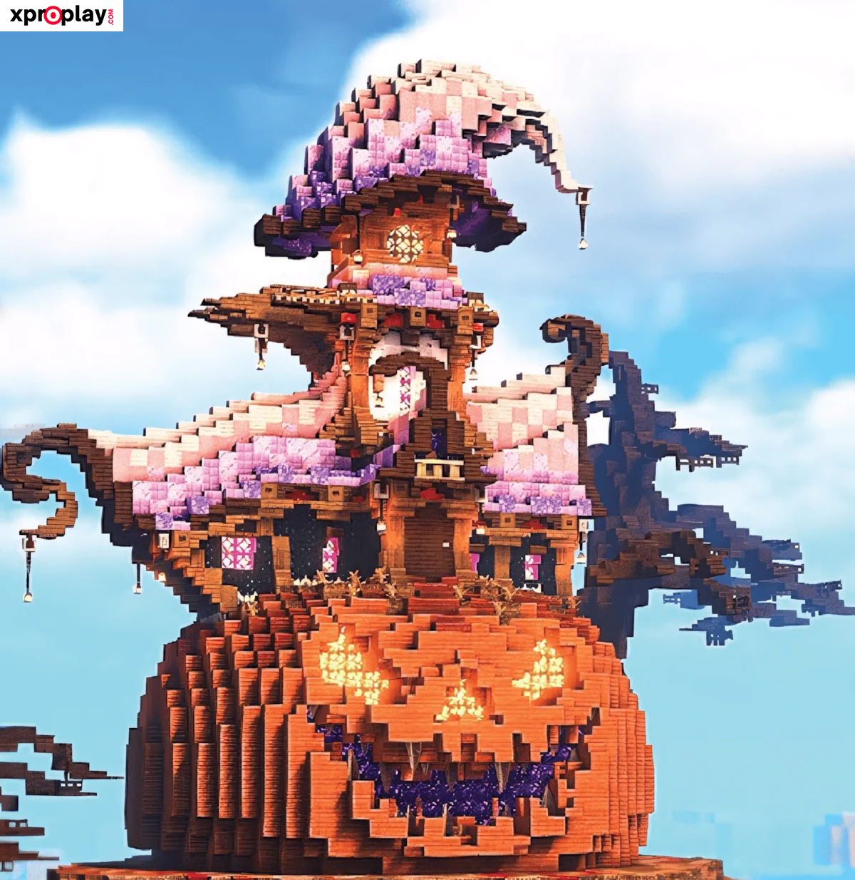25+ Minecraft Halloween Haunted House Build Ideas - XproBlog