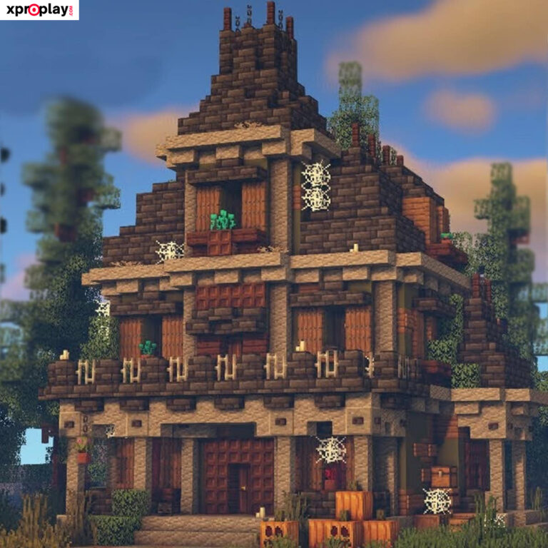 25+ Minecraft Halloween Haunted House Build Ideas - XproBlog