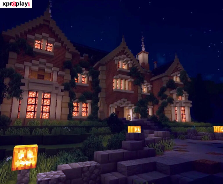 25+ Minecraft Halloween Haunted House Build Ideas - XproBlog